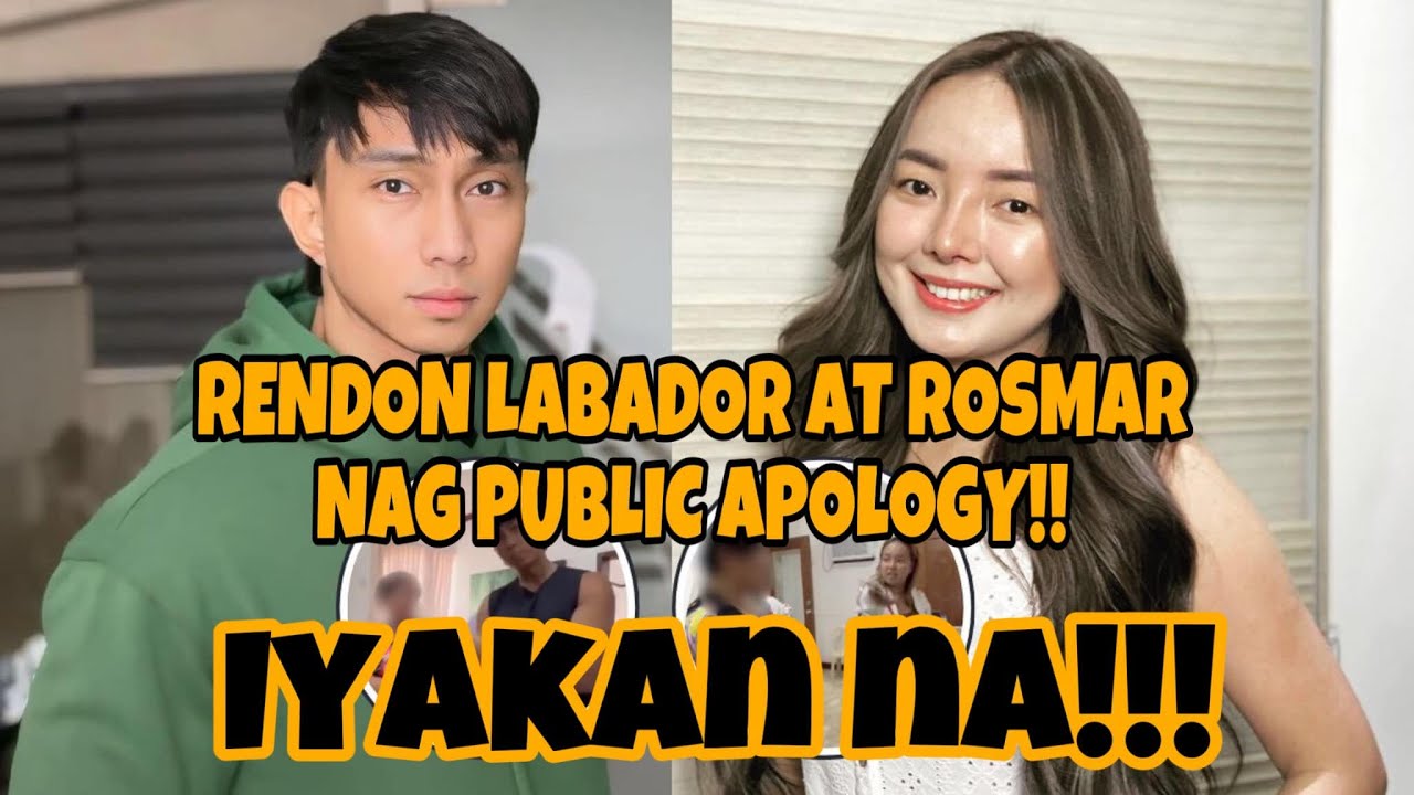 RENDON LABADOR AT ROSMAR IYAKAN TIME!! PUBLIC APPOL - YouTube