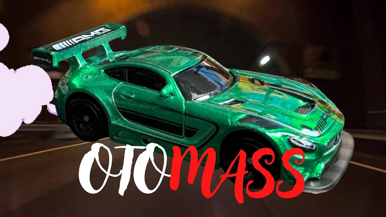 Hot Wheels ID Mercedes Benz AMG GT3 Spectraflame Green - YouTube