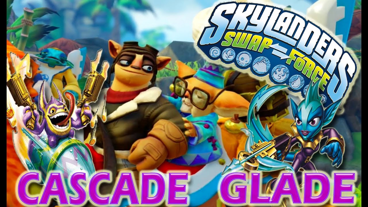 Skylanders Swap Force Chapter 2 Cascade Glade - YouTube