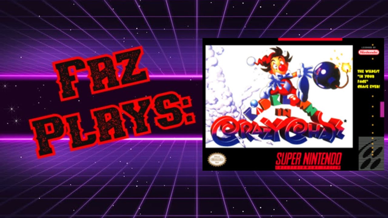(Gameplay) Kid Klown in Crazy Chase (SNES/Super Nintendo) - YouTube