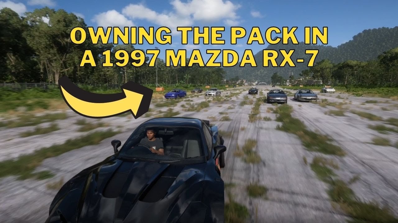 FH5 | Mazda 1997 RX-7 | 0-60 in 5.4s | Drag Strip gameplay - YouTube