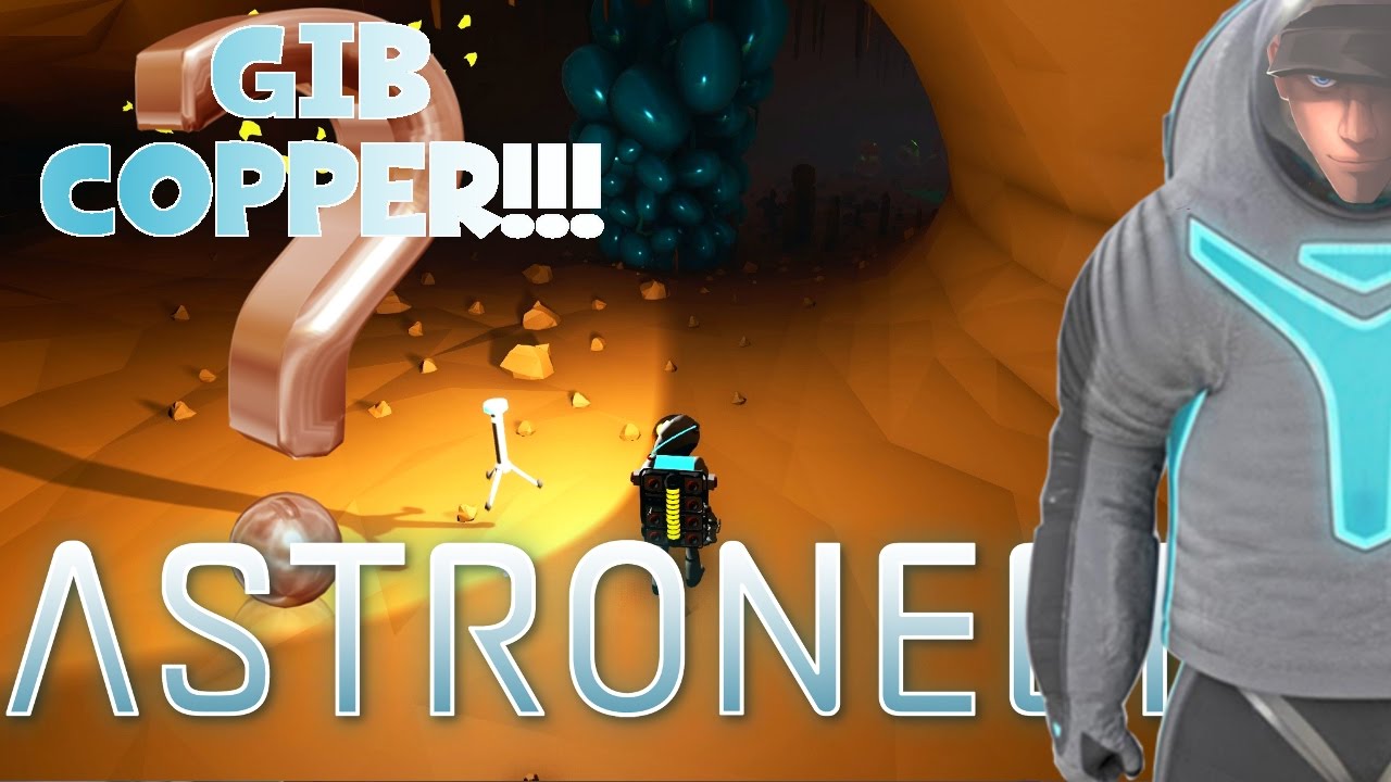 ASTRONEER EA Gameplay - Other survivors and Copper mining - First ...