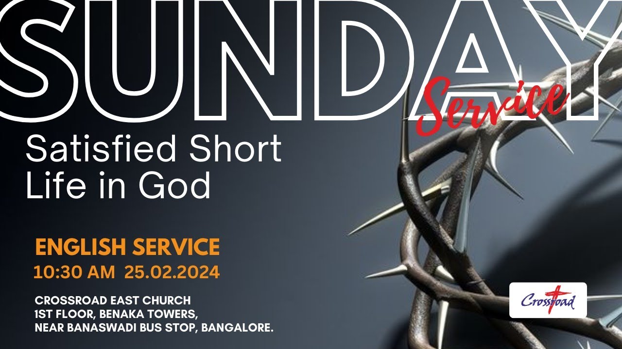 Sunday Service Live | Satisfied Short Life In God | Feb 25 | Ps. Jerome ...