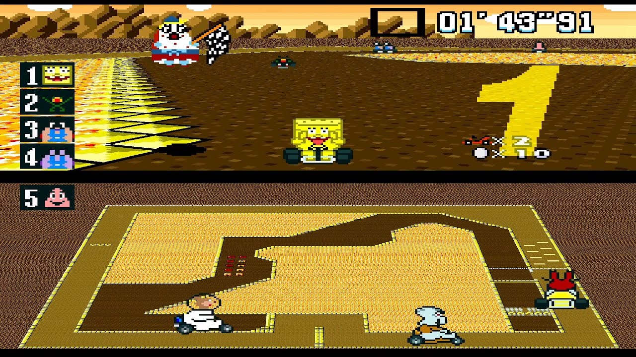 Super SpongeBob Kart Shell City 150cc - YouTube