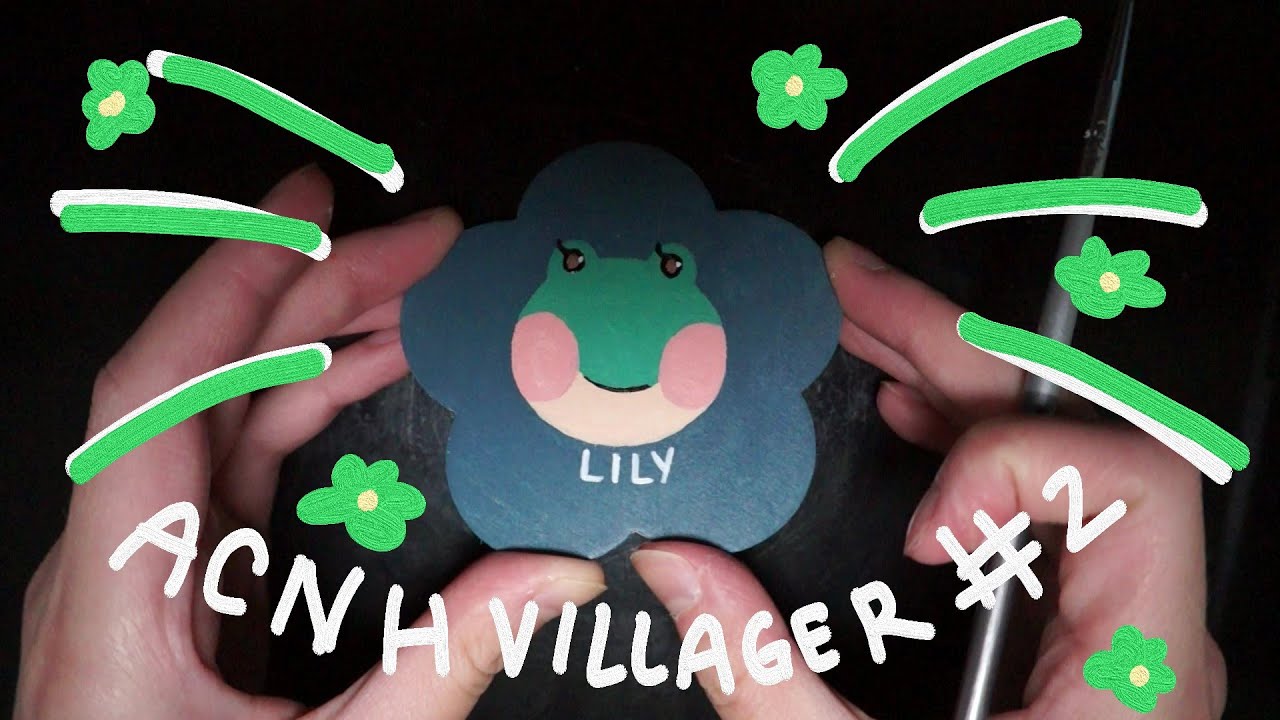 Lily | ACNH Villager Paintings - YouTube