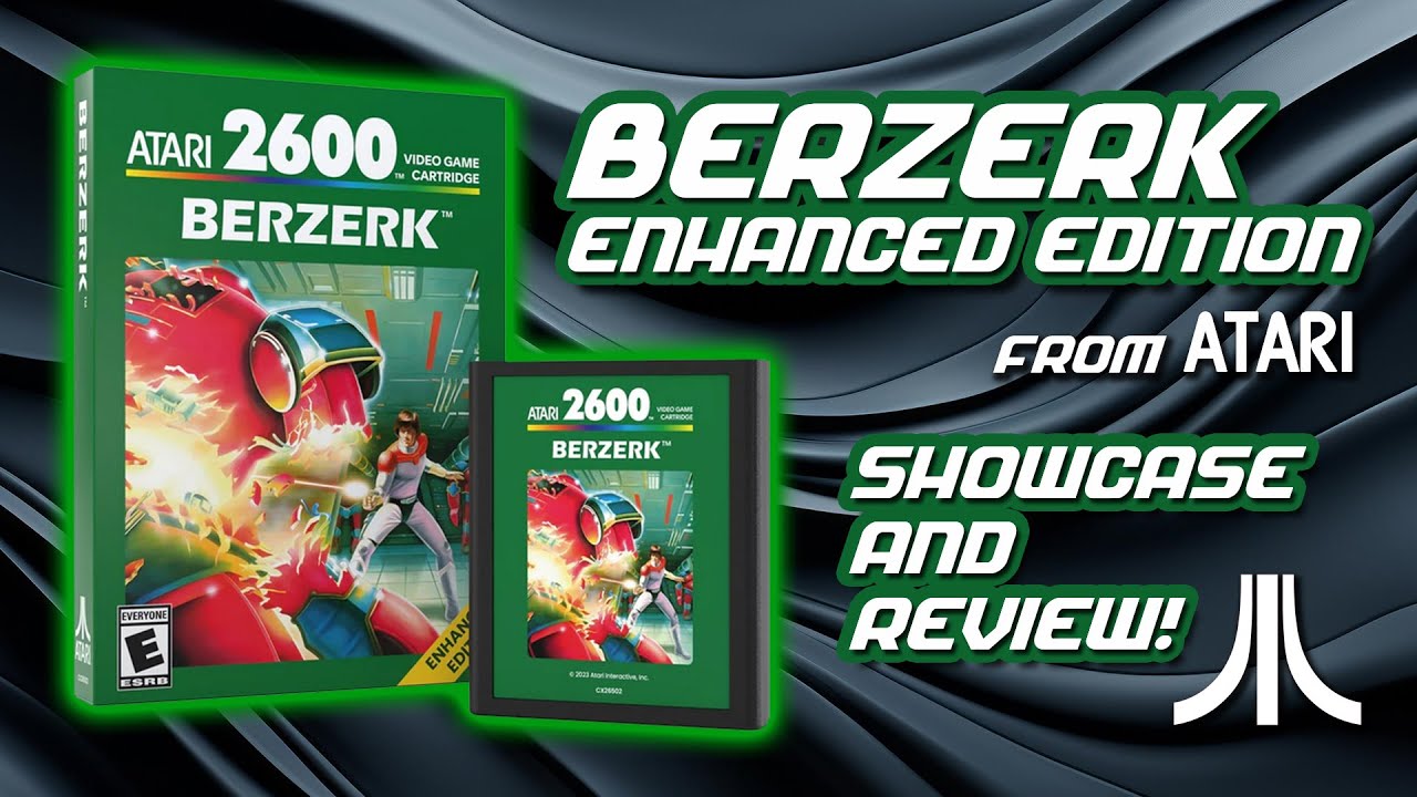 BERZERK ENHANCED EDITION IS A GAME CHANGER FOR ATARI FANS! - YouTube