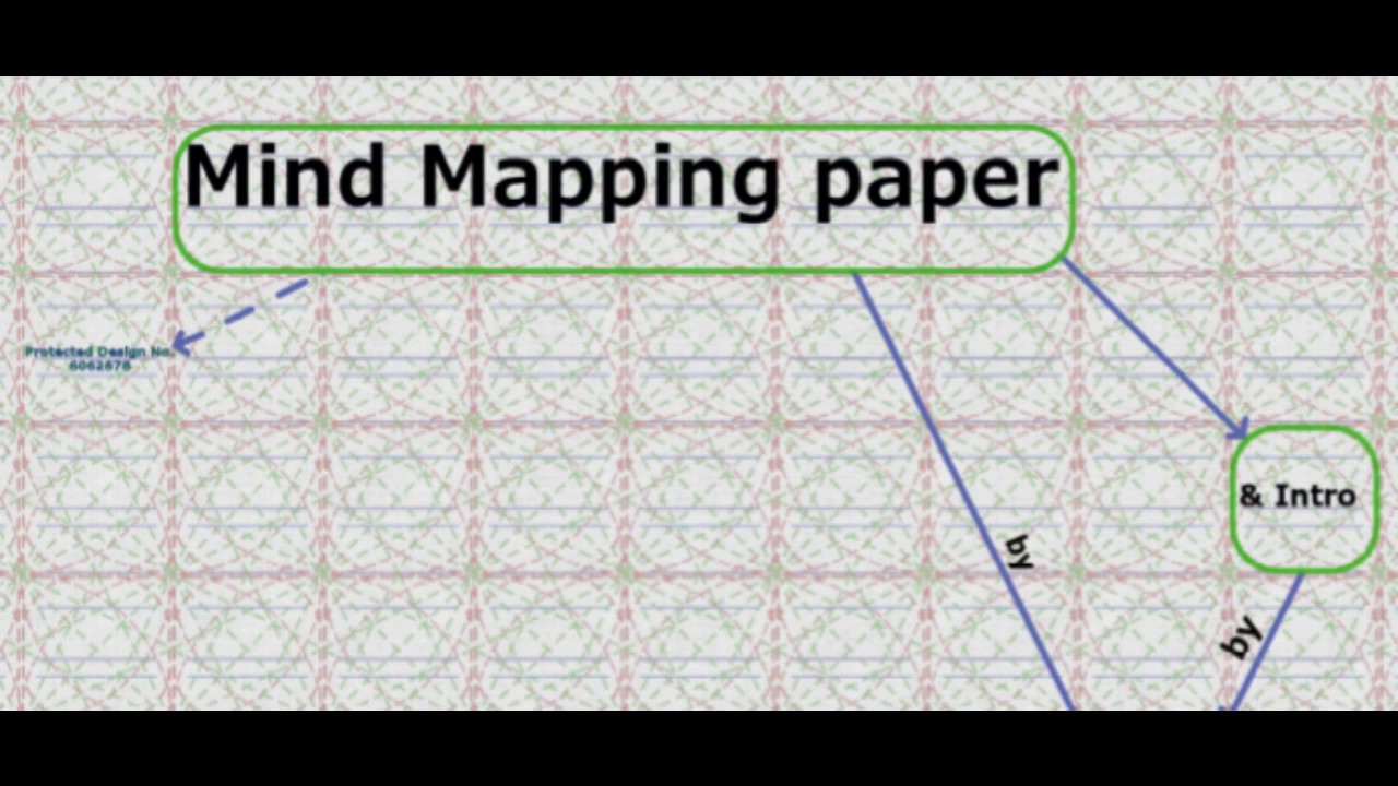 Neat Mindmaping with Mind Mapping Paper in 5 easy steps. - YouTube