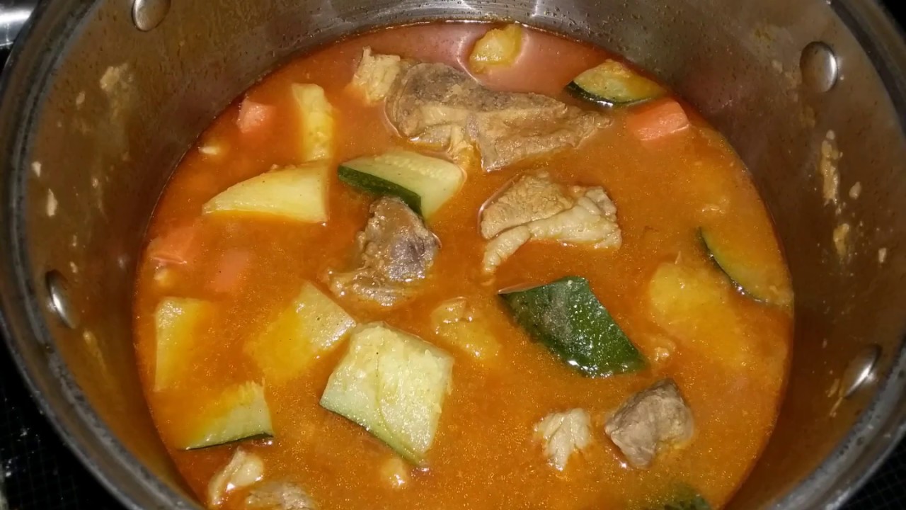 Potrawka warzywna z kuleczkami ziemiaczanymi tajine el khoukh - YouTube