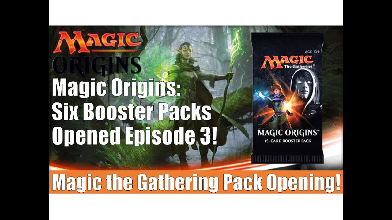 MTG Magic Origins: Six Packs Opened #4! Magic the Gathering! - YouTube