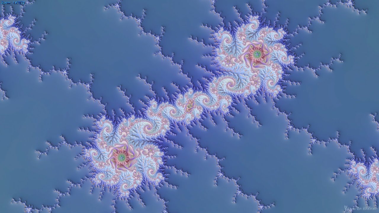 Mandelbrot Power 3 to micro Mandelbrot Power 2 - Music by Art of Chance ...