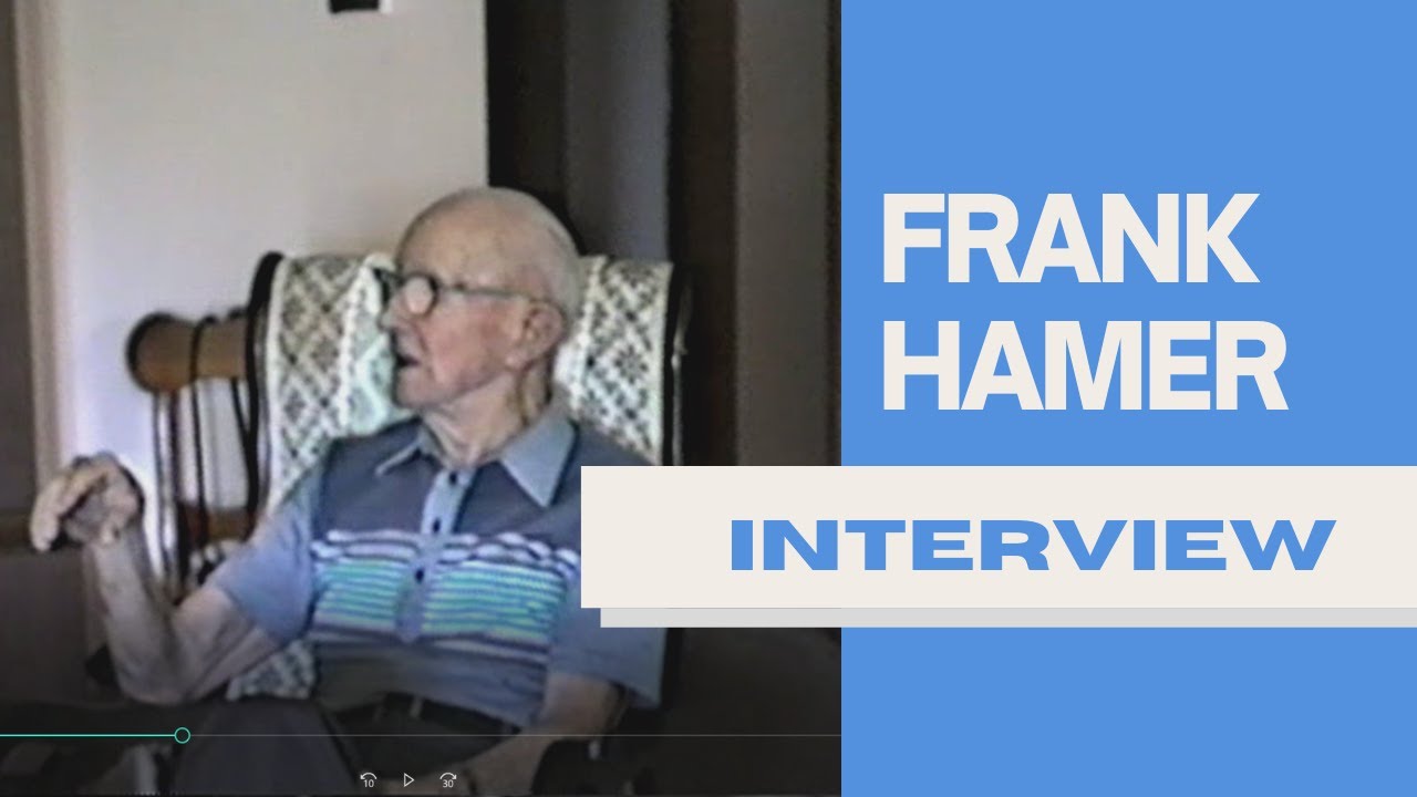 Frank Hamer Interview - YouTube