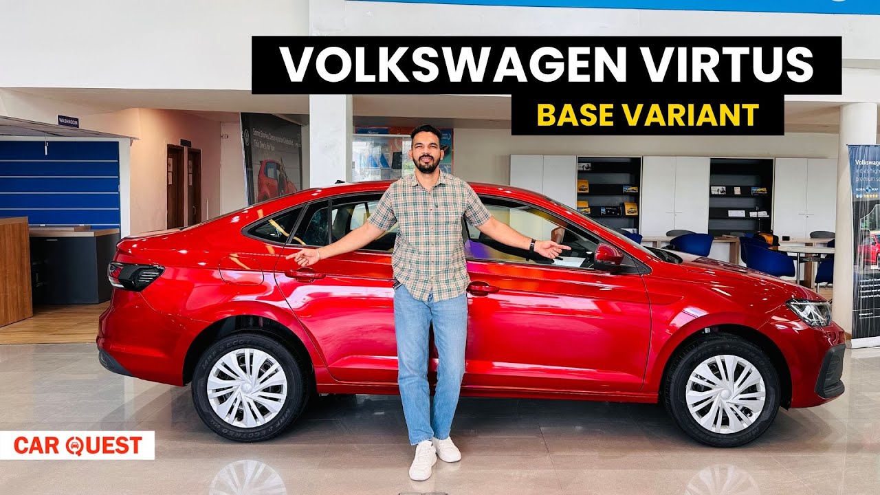 2025 VW Virtus Base Variant Walkaround | Virtus Comfortline | Car Quest ...