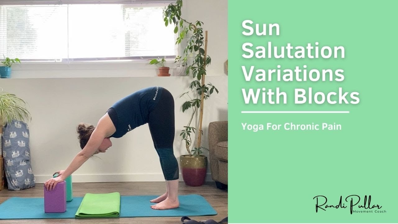 Exploring Yoga | Sun Salutation Variations | With Blocks - YouTube