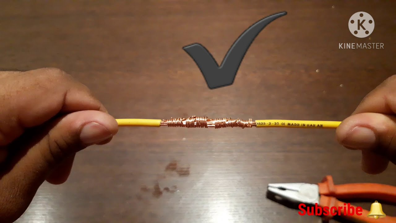 Awesome Idea ,How to Twist Electrical Wire Together/Properly Joint ...