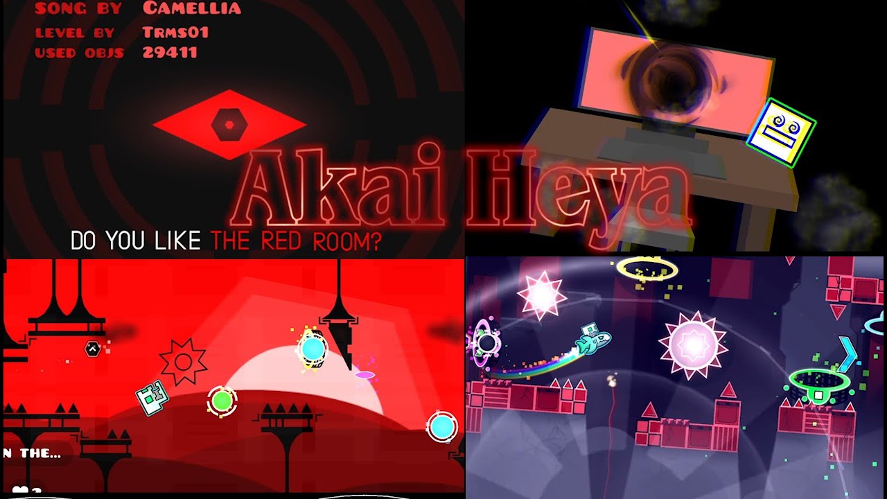 Akai Heya by Trms01 | Geometry Dash - YouTube