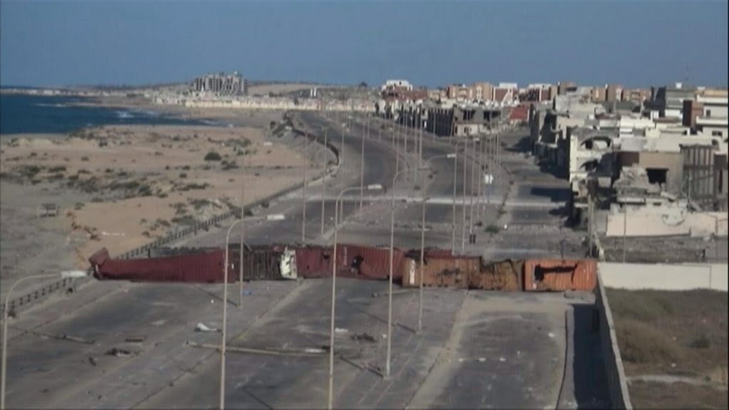 Libya: Islamic State group cornered in one last district of Sirte - YouTube