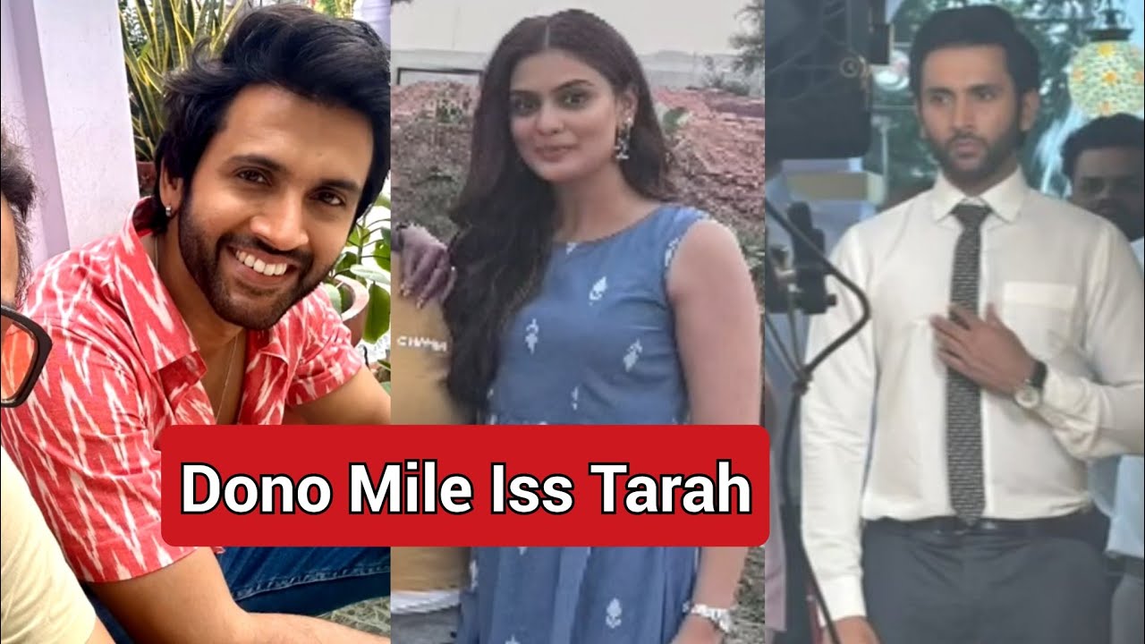 Mishkat Varma and Tanisha Mehta Shoot For Colors TV's New Show 'Dono Mile Iss Tarah' In ...