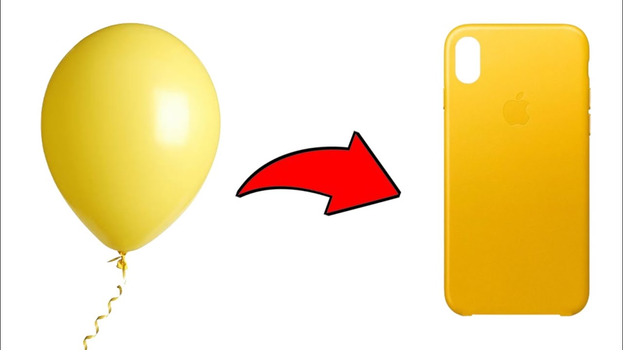 how to make mobile cover at home / DIY phone case with balloon mobile ...