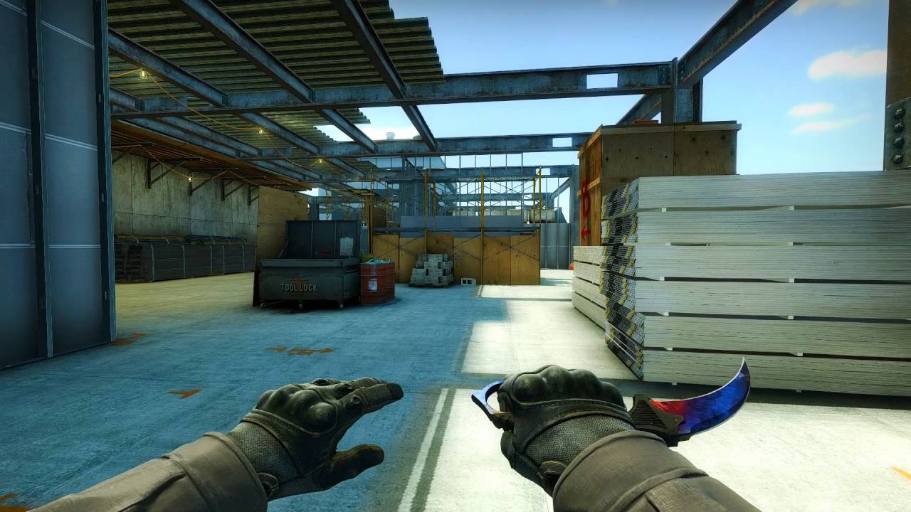 Karambit Marble Fade Fake Ice and Fire - YouTube