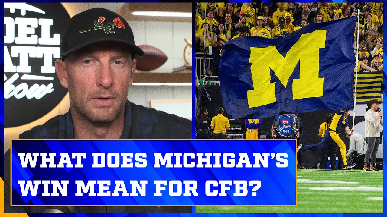 What does Michigan winning the CFP Championship mean for the future of ...
