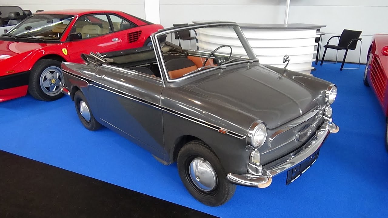 1960 - 1968 Autobianchi Bianchina Convertible - Exterior and Interior ...
