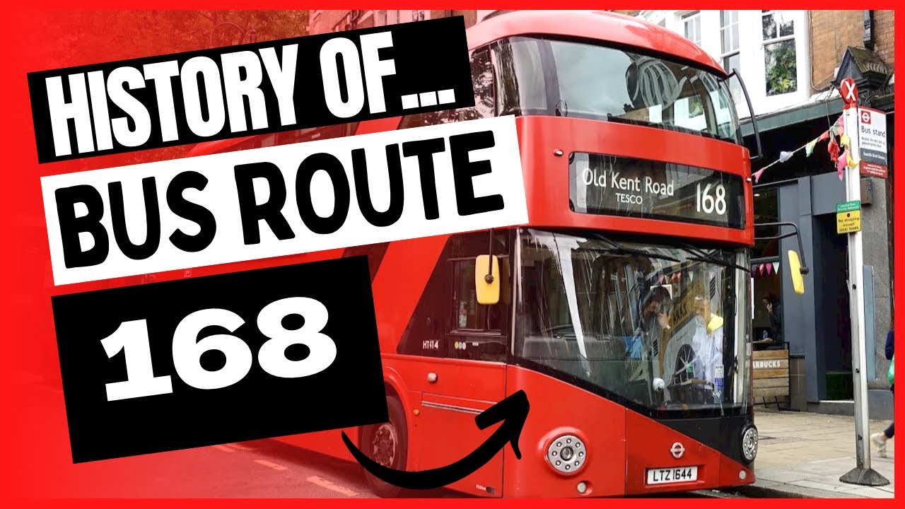History Of London BUS Route 168 (1986-2023) - YouTube