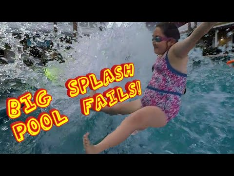 BIG SPLASH POOL FAILS! - YouTube