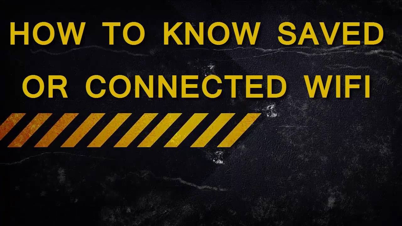 Hindi How To Know Connected WiFi Password In Laptop YouTube Hindi How To Know Connected WiFi Password In Laptop YouTube