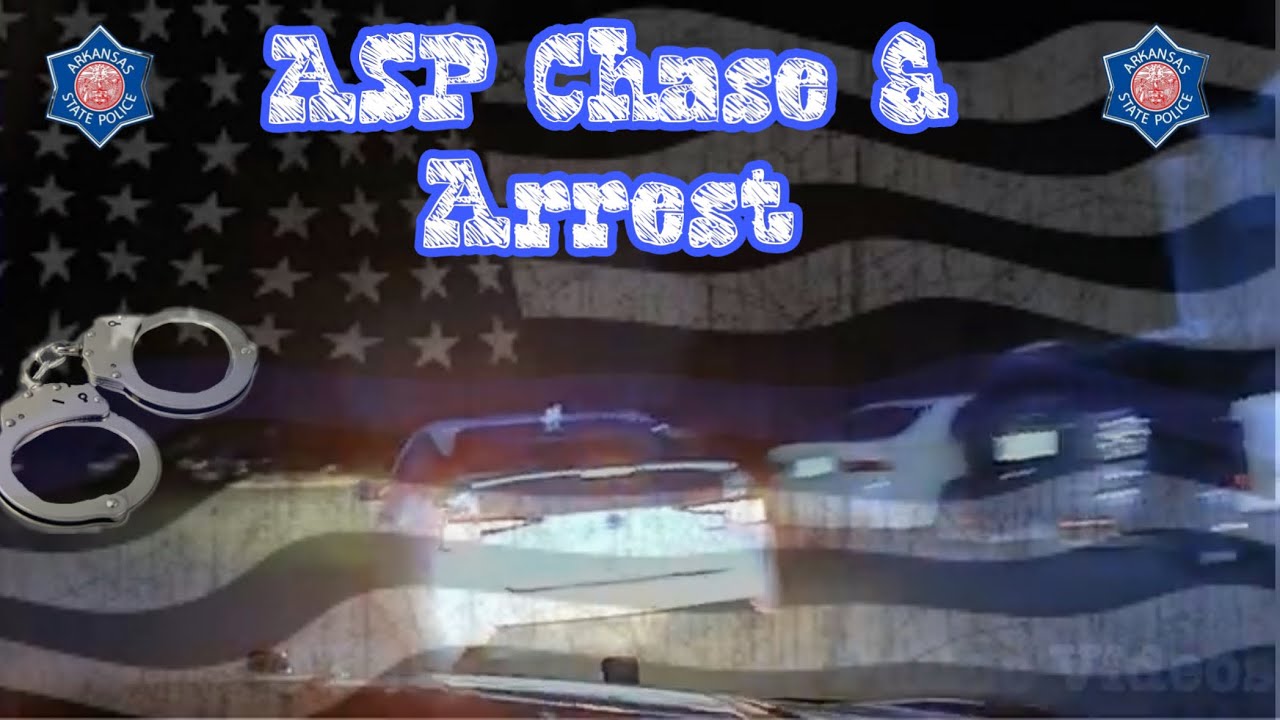 Dash Cam: Arkansas State Police Pursuit. High Speed Chase ends with ...