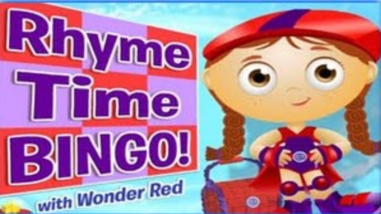 Wonder Red's Rhyme Time Bingo Gameplay - YouTube
