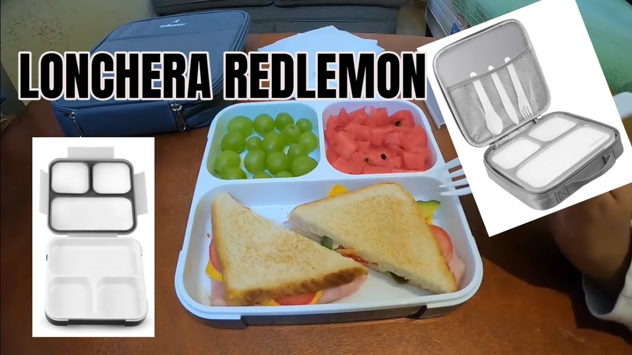Lonchera Redlemon Bento Box - Unboxing Test - YouTube