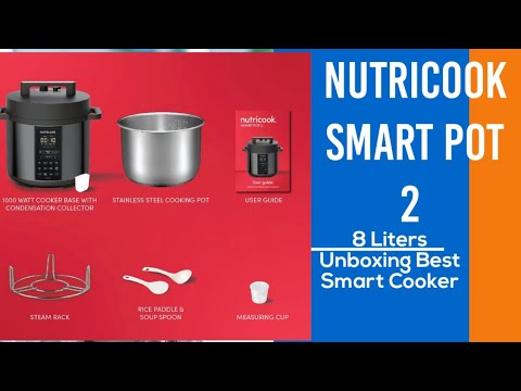 Nutricook Smart Pot 2 Unboxing | 8Lt Electric Cooker | Best Smart ...