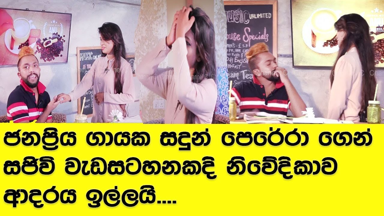 The tv show presenter asks in marriage during a live tv show from the ...