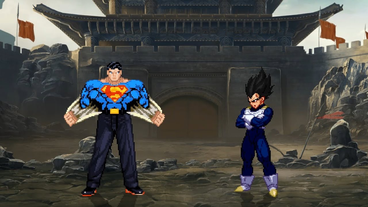 SUPERMAN vs VEGETA - The most epic fight ever made 🔥 - YouTube