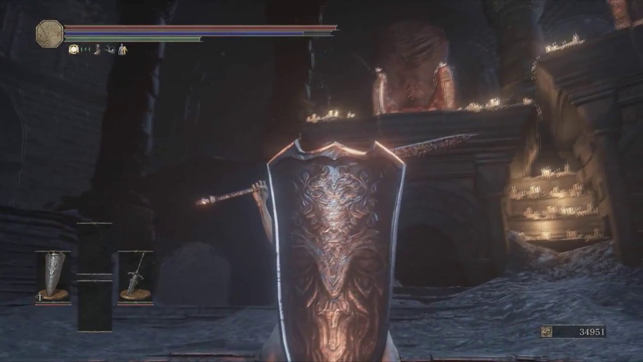 Dark Souls 3 - Wolf Knight armor review - YouTube