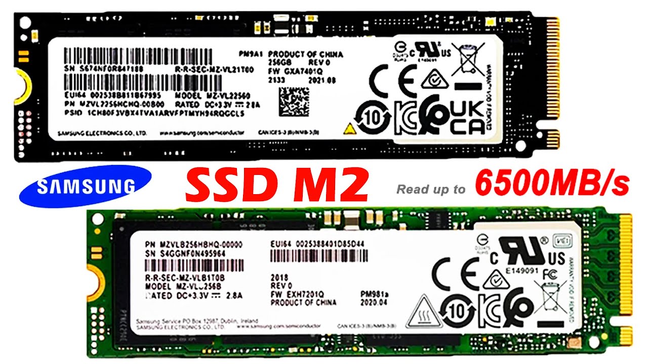 SAMSUNG SSD M2 Nvme 512GB PM9A1 256GB Internal Solid State Drive 1TB ...