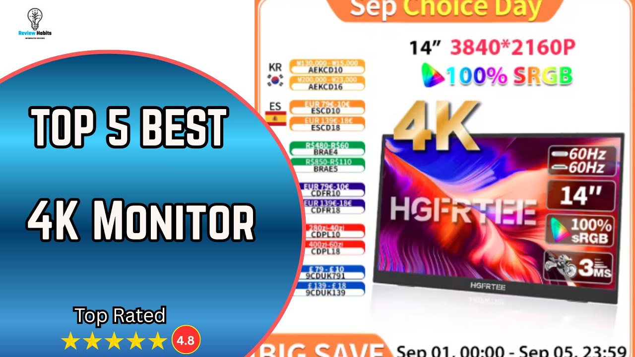 Top 5 Best 4K Monitors of 2025: Ultimate Displays for Gaming ...
