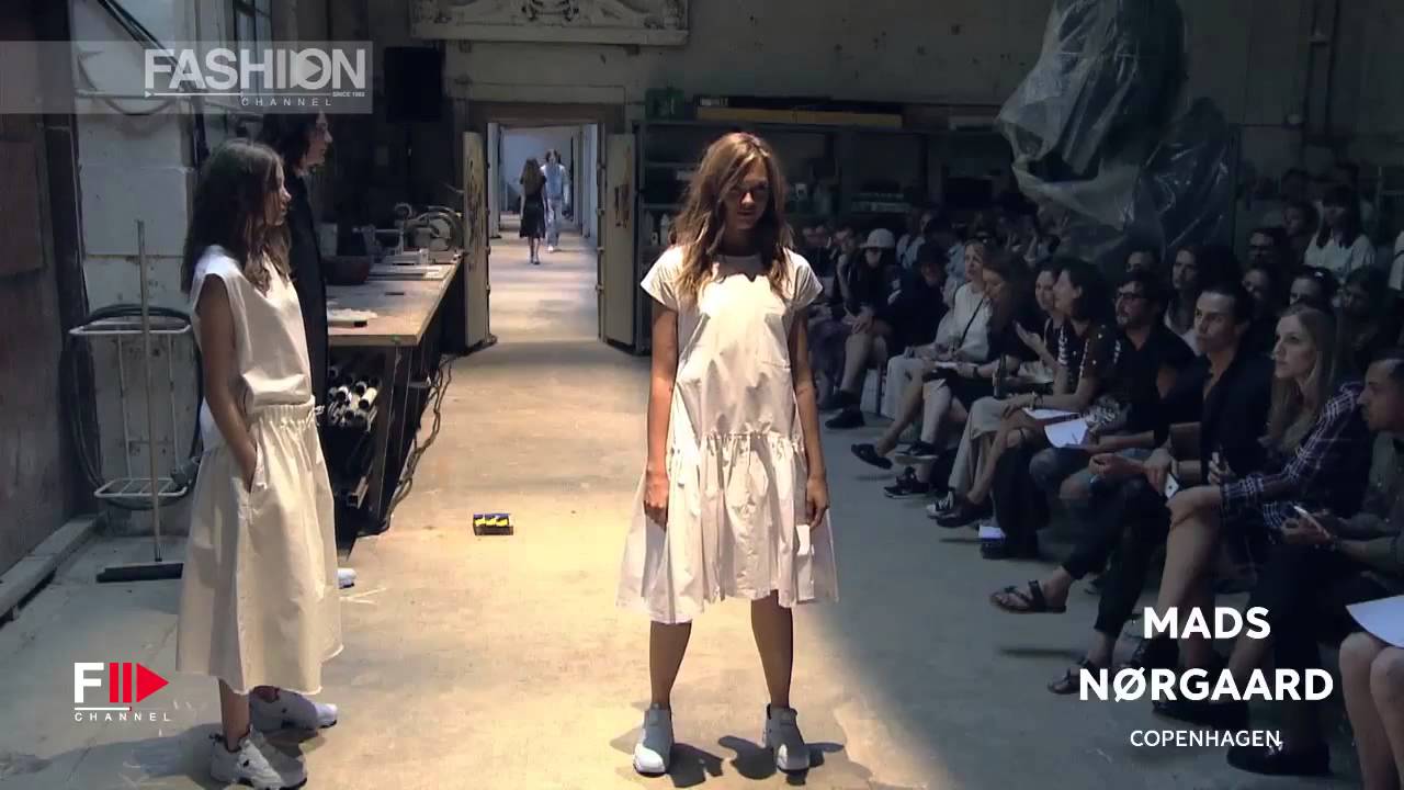 "MADS NORGAARD" Copenhagen Spring Summer 2015 by Fashion Channel - YouTube