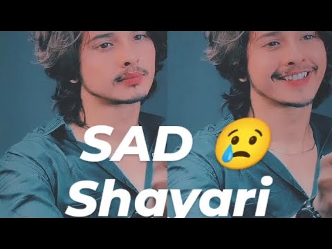 #sadshyari sad feeling status in hindi Barake up video sad 😢 #shyari # ...
