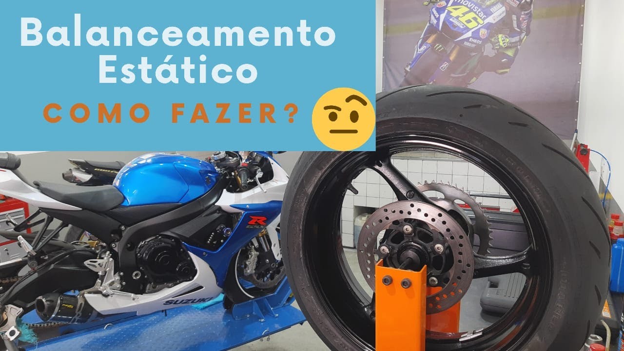 Como fazer o balanceamento estático nas rodas das motos? Passo a passo ...