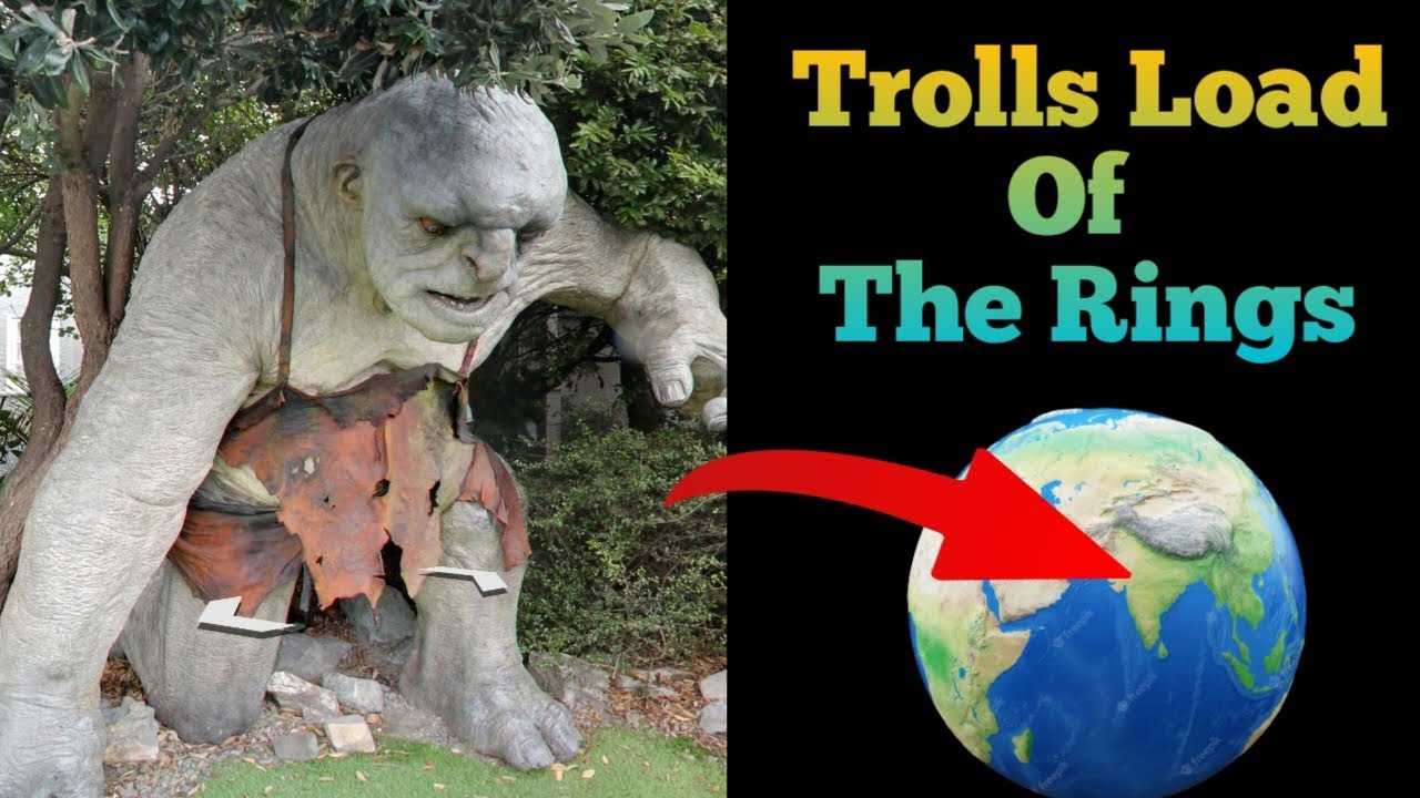 Found Giant Trolls Load Of The Rings On Google Earth! 🌎 #googlemap ...