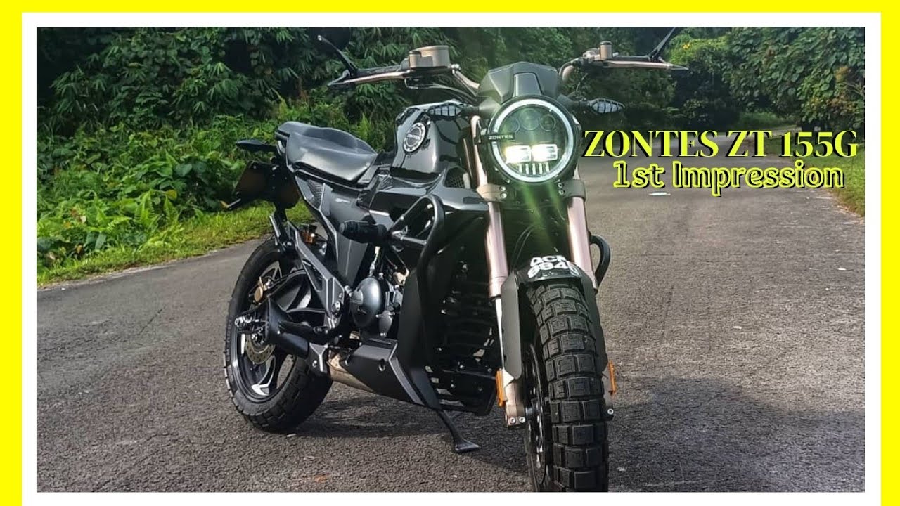 Zontes ZT 155G | 1st Impression | Berbaloi - YouTube