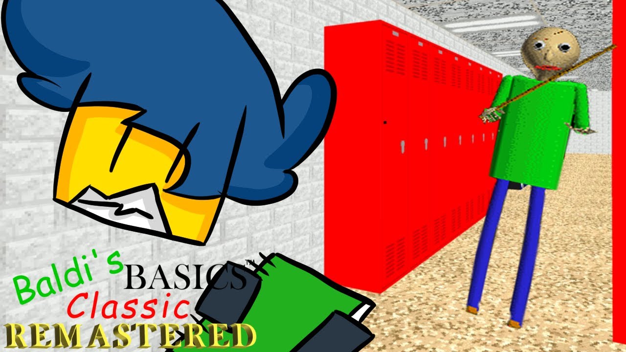 a nerd plays: Baldi's Basics Remastered - YouTube
