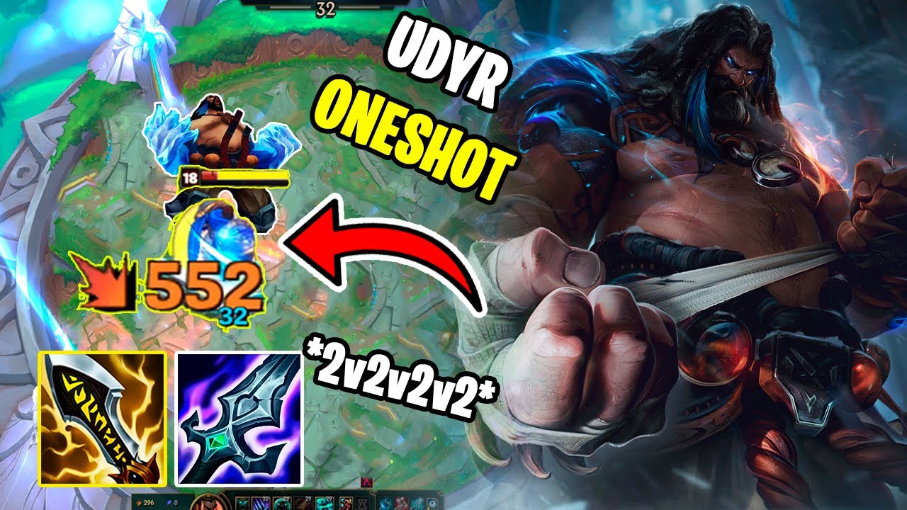 Udyr, PERO HAGO ONESHOT DE UNA SOLA HABILIDAD ¡Udyr BUILD CRITICOS ...
