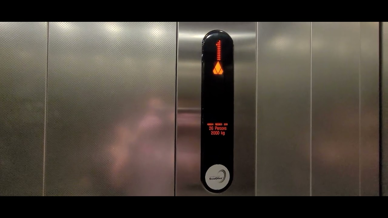 2013 Kone Ecodisc Lifts @ Asda in Telford - YouTube