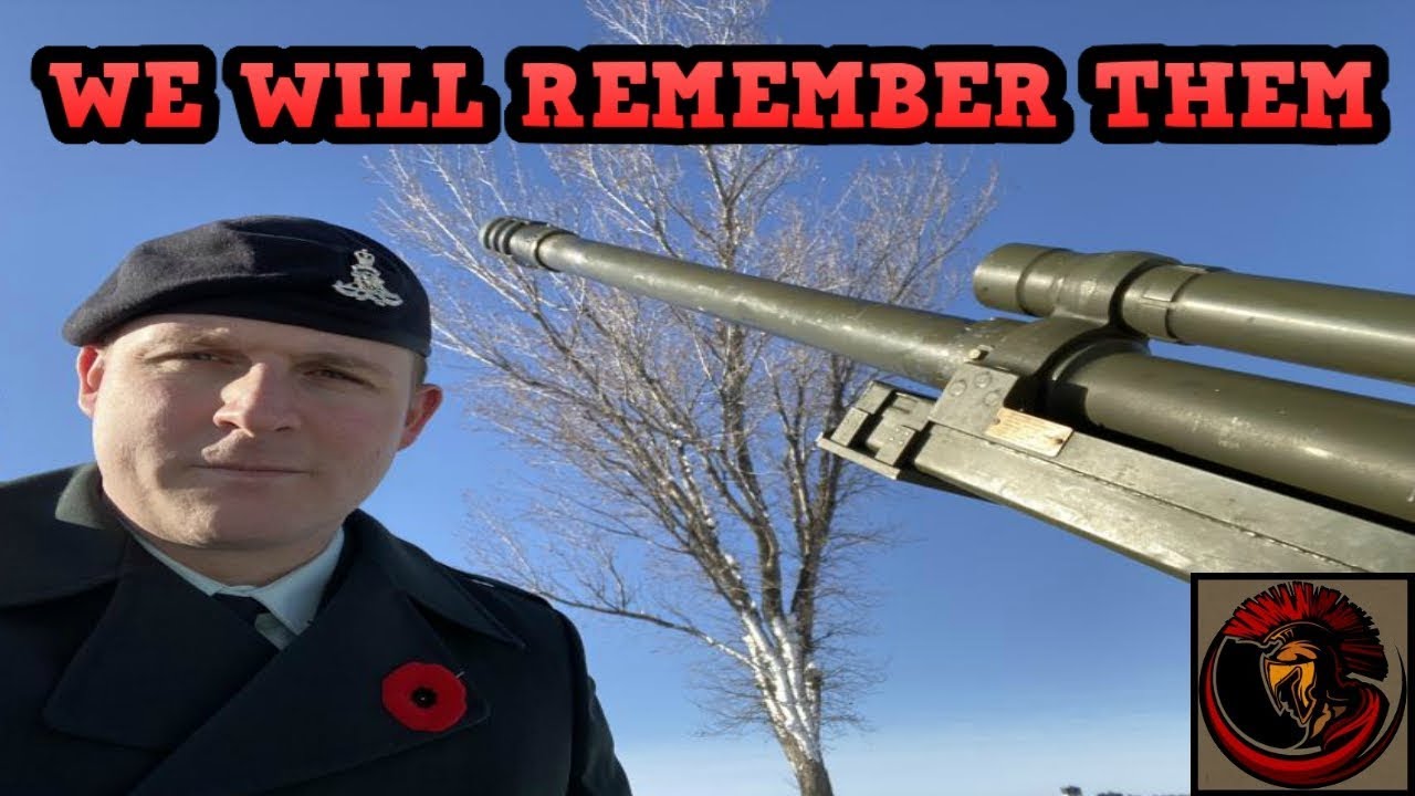 Remembrance Day 2019 - 105mm C3 Howitzer Blank Firing - YouTube