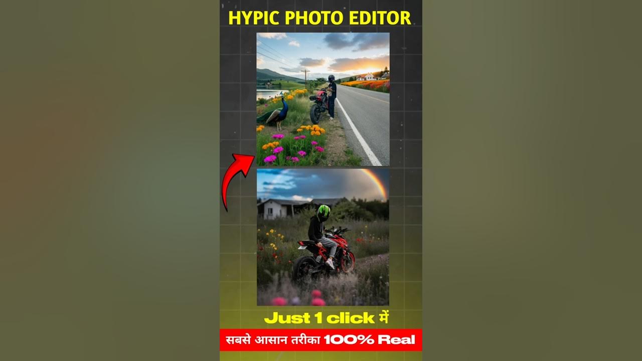 Hypic Biker AI Photo Editing Prompts 🤩🔥 #biker #hypic #ai #shorts #edit - YouTube