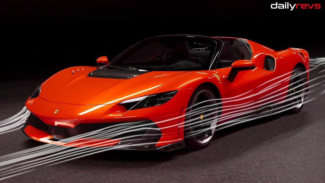 Ferrari 296 Speciale A | Aerodynamics | Infographics ! - YouTube