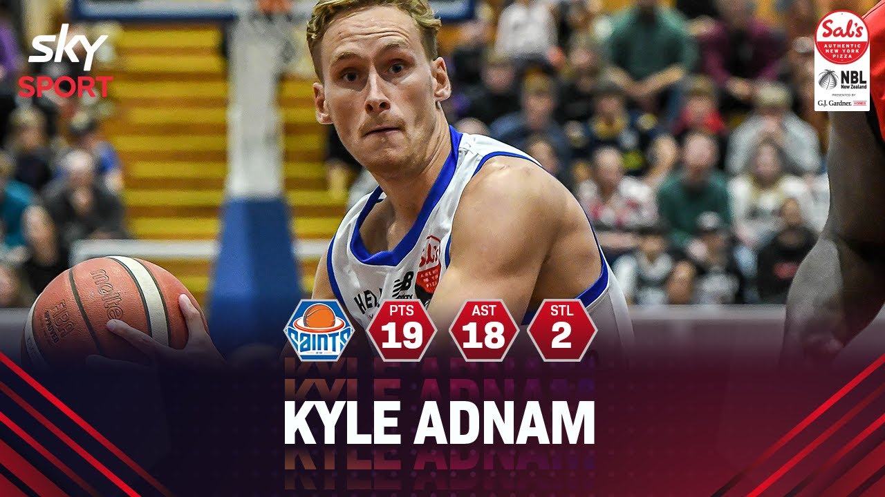 Kyle Adnam 19 PTS, CAREER-HIGH 18 DIMES vs. Southland Sharks - YouTube
