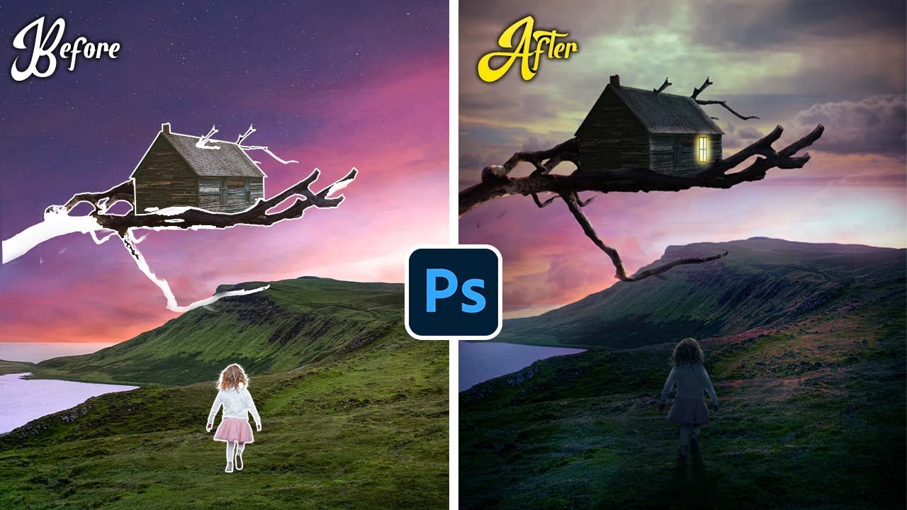 fantasy home photo manipulation | photoshop speed art | latest photo ...